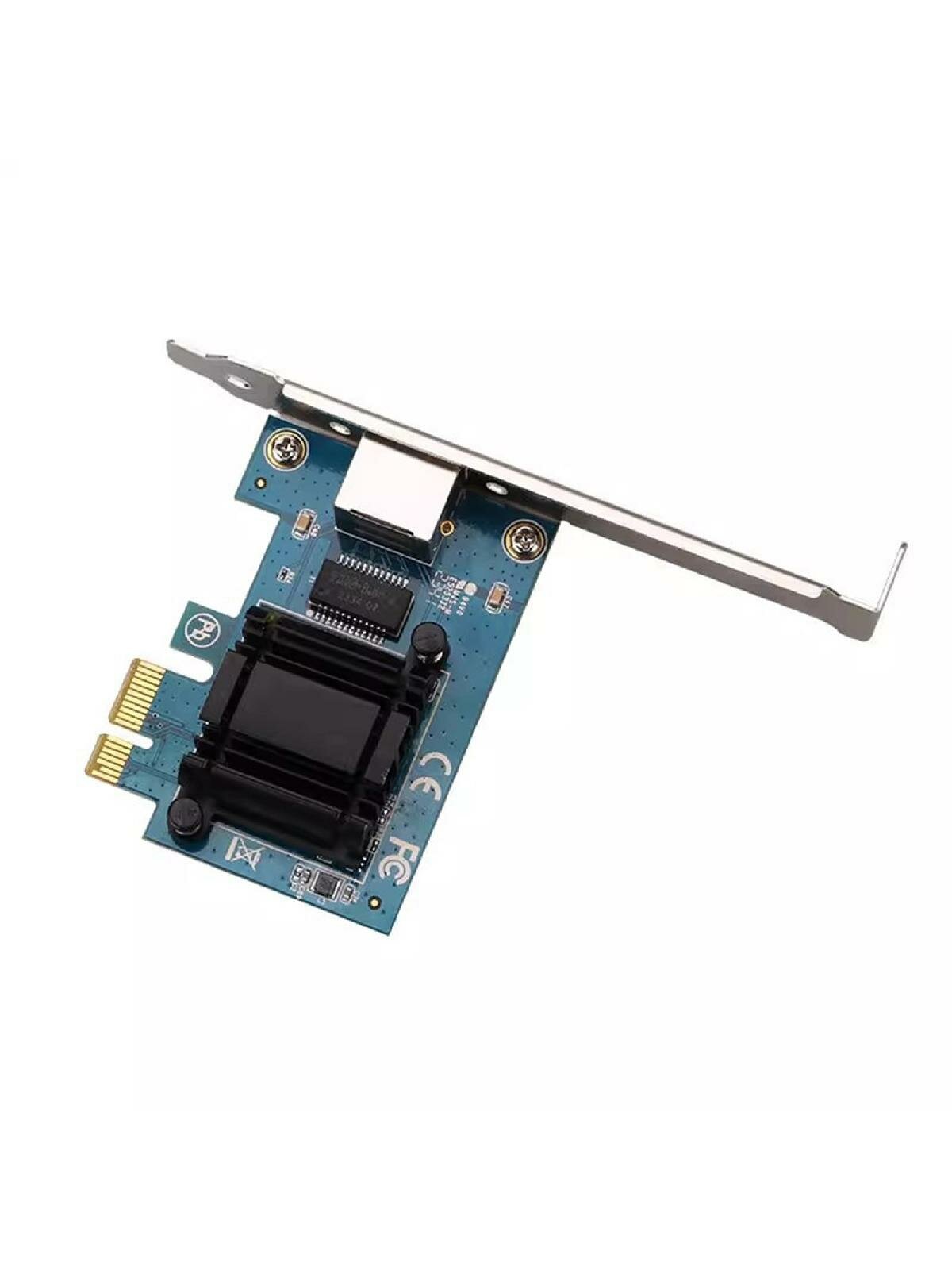 PCIE to 2.5G Gigabit Ethernet Card 1000/100/10Mbps High Speed PCIExpress Gigabit Ethernet Adapter Stable Connection