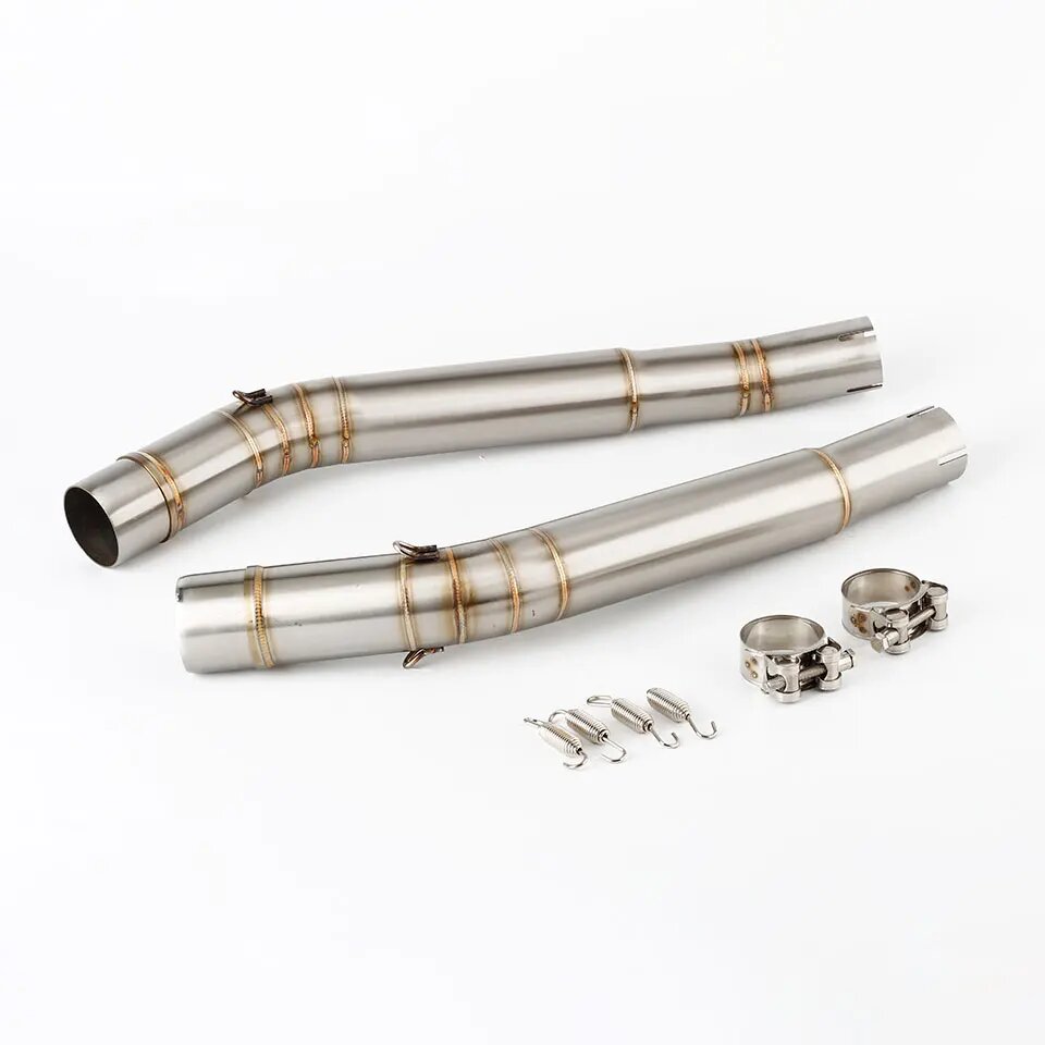 Выхлопная труба мотоцикла для Suzuki Hayabusa GSX1300R 2008-2020, Модифицированная выхлопная труба средней длины для глушителя 51 мм gsxr1300, выхлопная труба