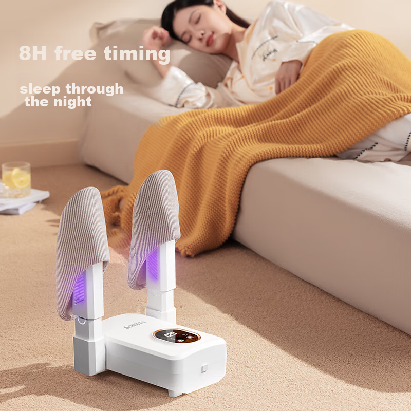CHIGO Shoe Dryer, Shoe Warmer, Home UV Deodorizing Shoe Dryer, Shoe Drying Machine, Shoe Baking Machine, Extendable And Foldable XJ-006
