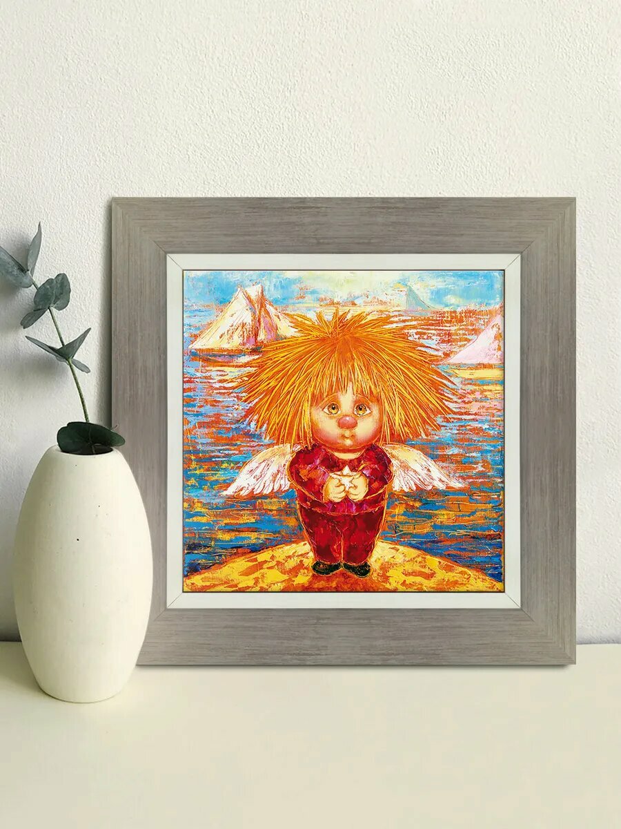 Картина с ангелом.