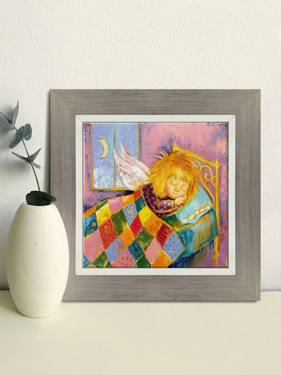 Картина с ангелом.