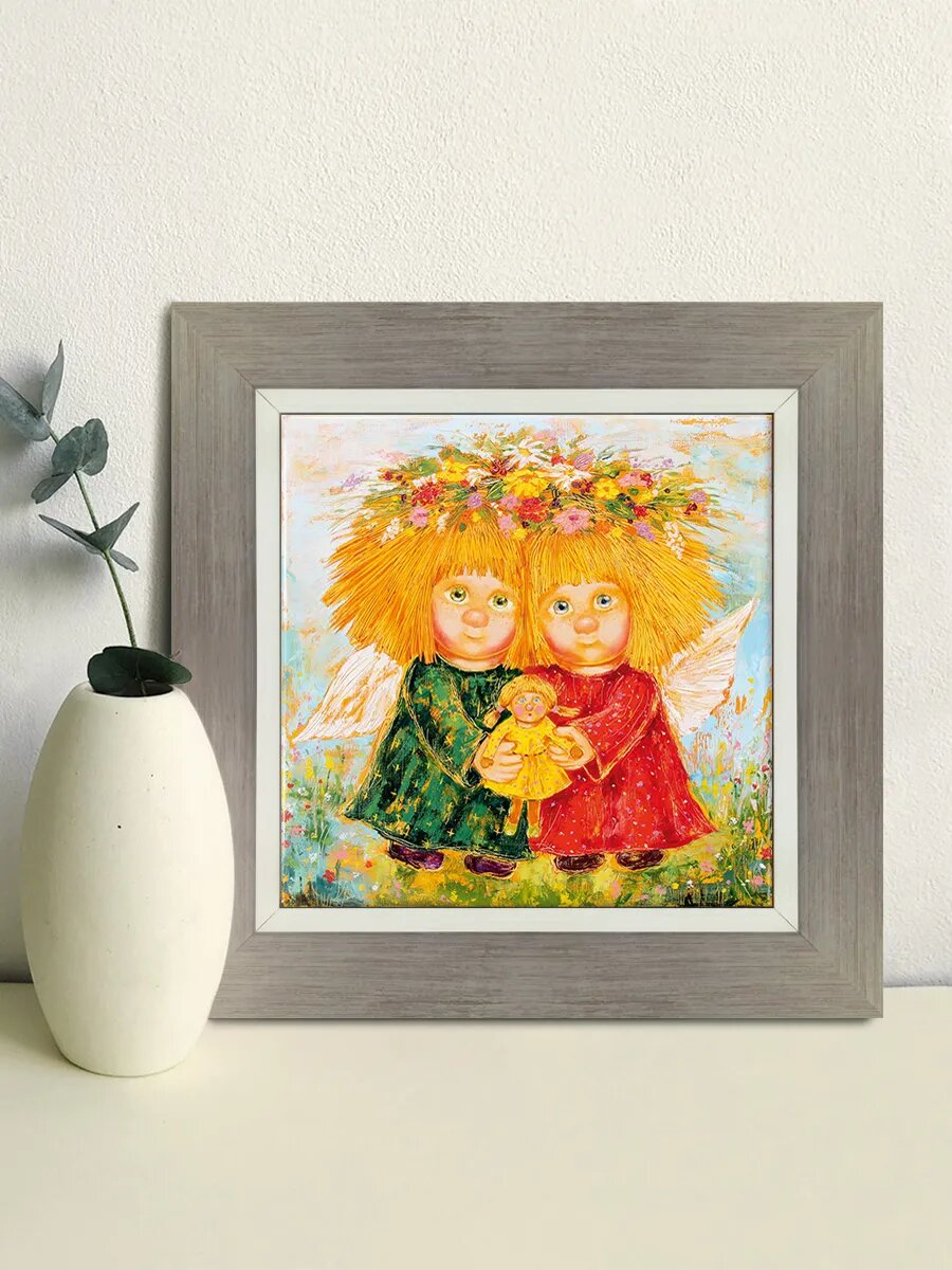 Картина с ангелом.