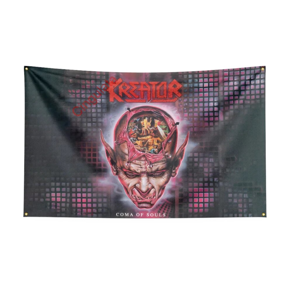 Флаг Kreator Coma of Souls 60x90 см, ZH4484