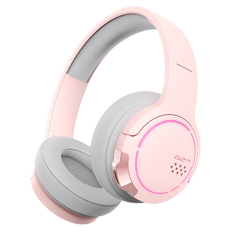 Наушники с микрофоном Edifier G2BT (EDF700033 Pink) (Bluetooth 5.2, с регулятором громкости)
