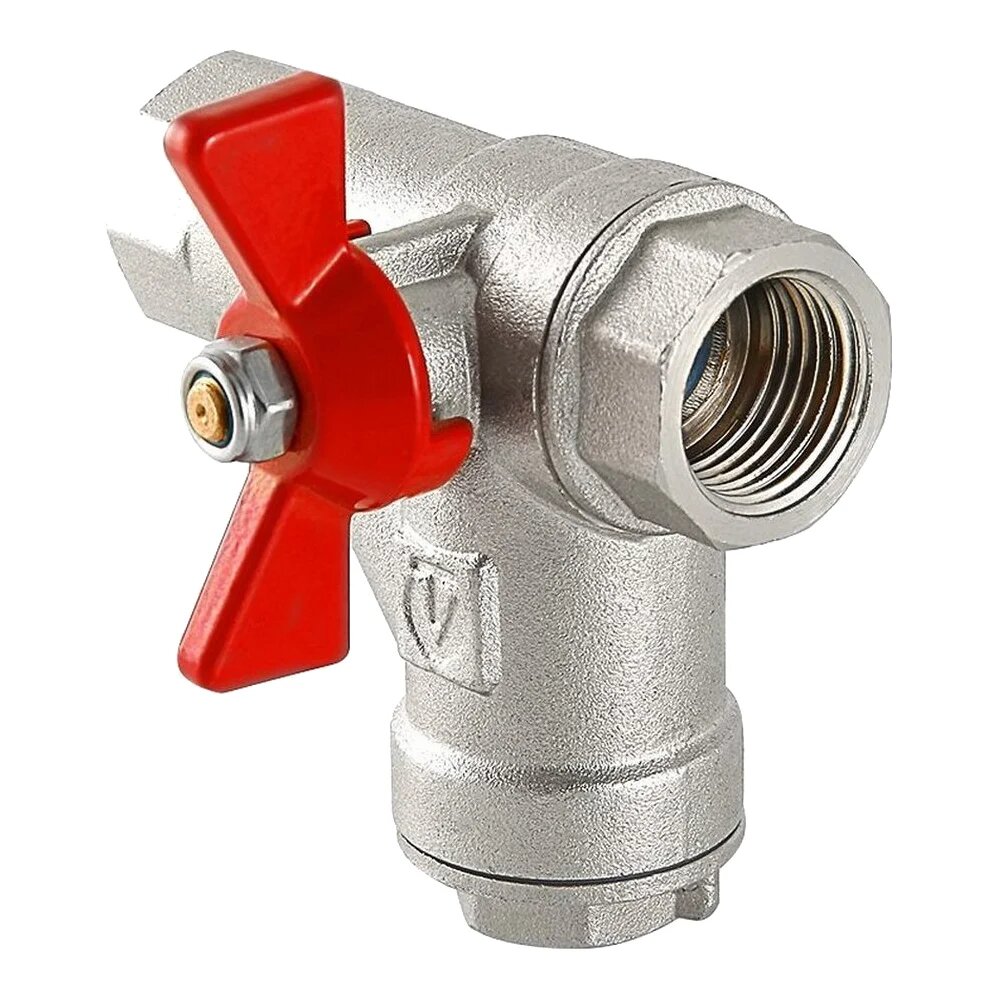 VALTEC Кран шар. со встроенным прямым фильтром, рукоятка бабочка 1/2 вн.-вн. VT.294. N.04