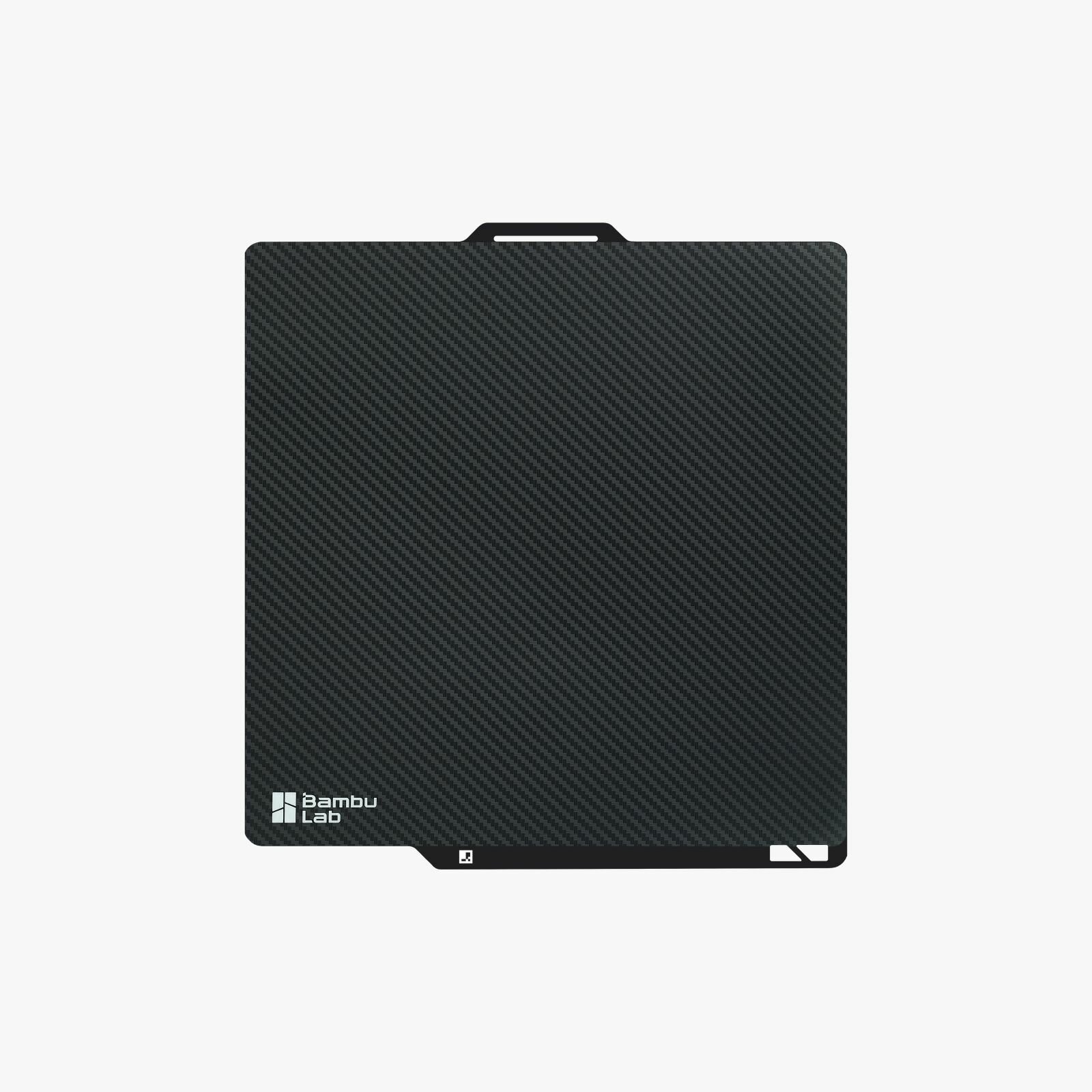 Пластина с 3D-эффектом карбон P1P P1S X1 X1C X1E A1 (1 штука) Bambu Lab Carbon Fiber Surface Plate FAP017-N