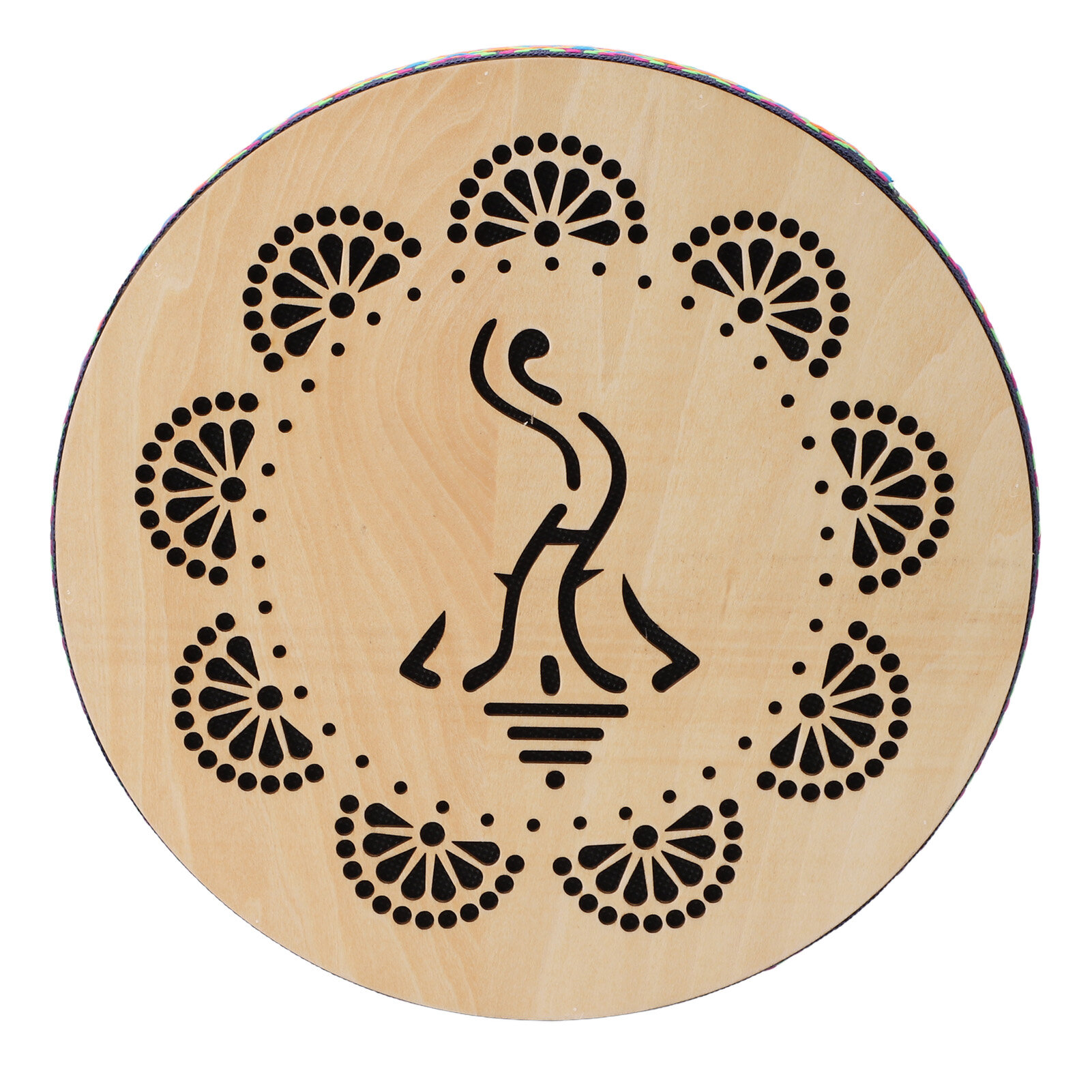 Барабан Ocean Drum, 10 дюймов, из кленового дерева, музыкальный ударный инструмент для выступлений.