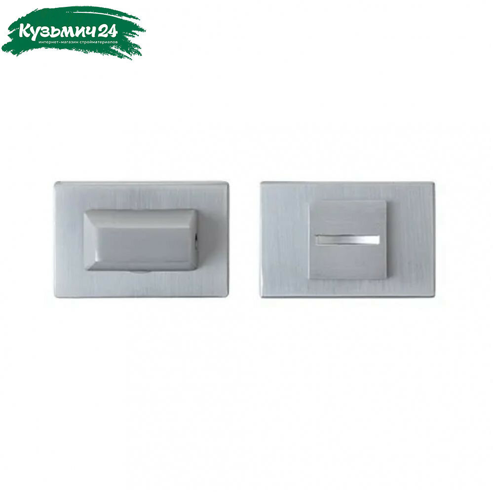 Фиксатор Code Deco Fusion WC-10031-CRS, алюминий, сатинированный хром