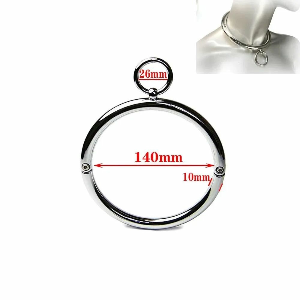 Ошейник бдсм для секса, тяжелый, металлический, секс игрушка,14cm-tonghuidz002