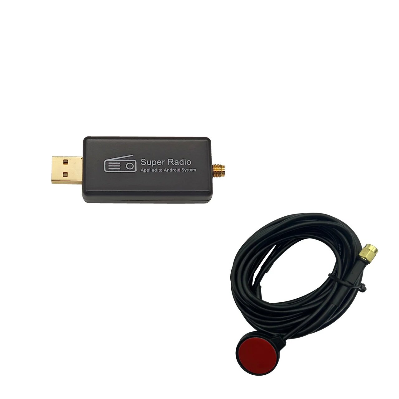 Универсальный автомобильный радиоприемник AM/FM стерео адаптер приемник USB-накопитель антенный блок применяется к системе Android APK управления