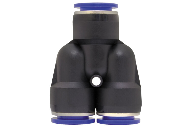 Фитинг соединительный V-образный d-6 мм. (PUY6) пласт. - 5 шт.