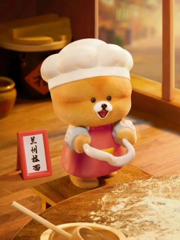Коллекционные фигурки Mochi от MINISO (BOUNCY RAMEN KING)