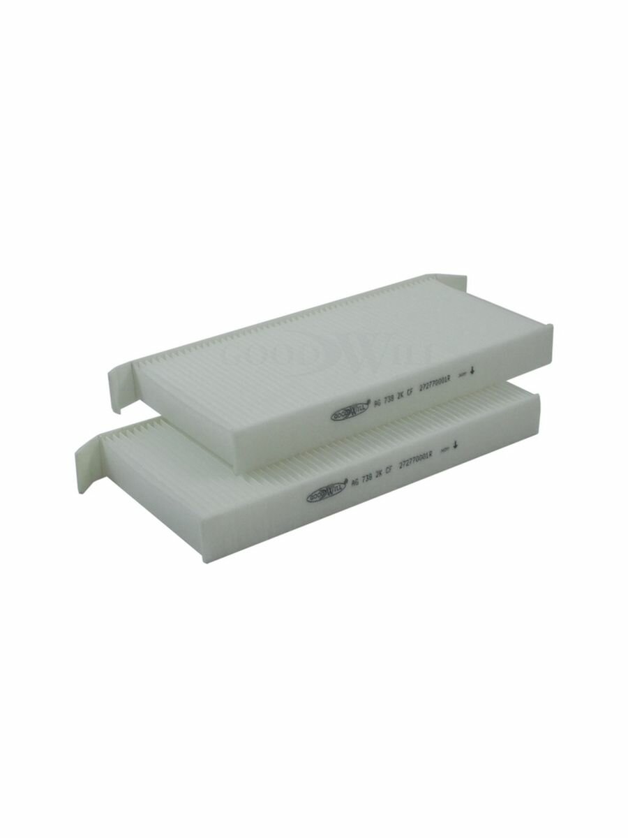 Фильтр салонный для а/м RENAULT Laguna / Рено Лагуна, Goodwill AG7382KCF