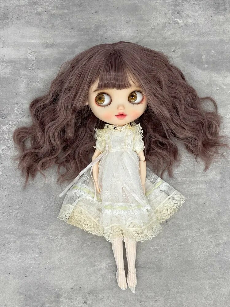 Кукла Блайз (Blythe) Кукольный парик Окружность головы 24,5-26,5 см