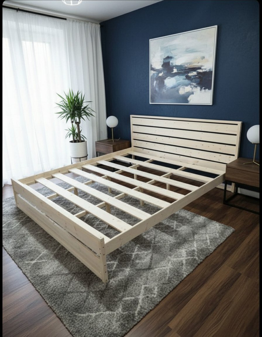 Кровать двуспальная 150х200 "Фабрика доступной мебели"