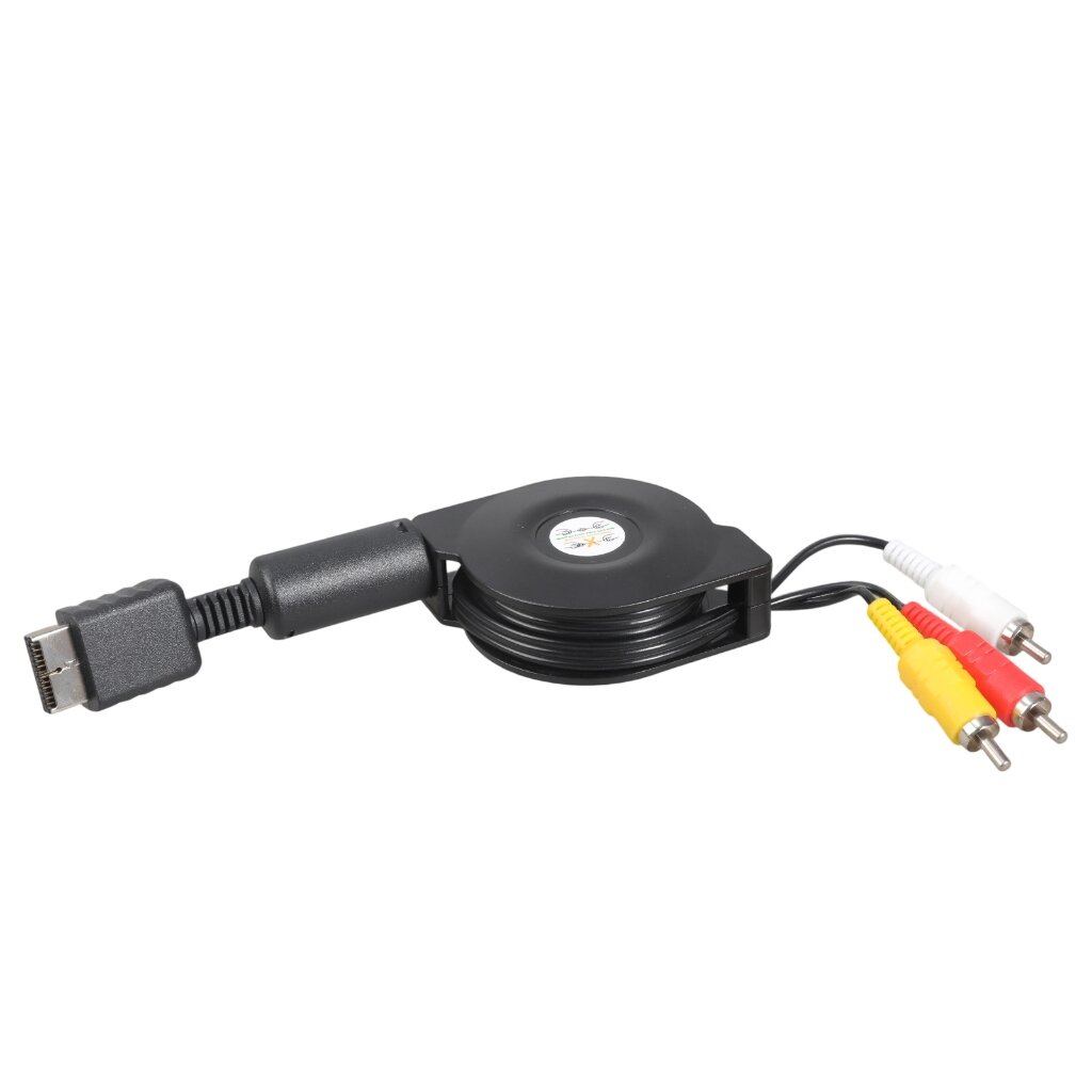 Универсальный AV-кабель для PS1 с 3 RCA и медными жилами