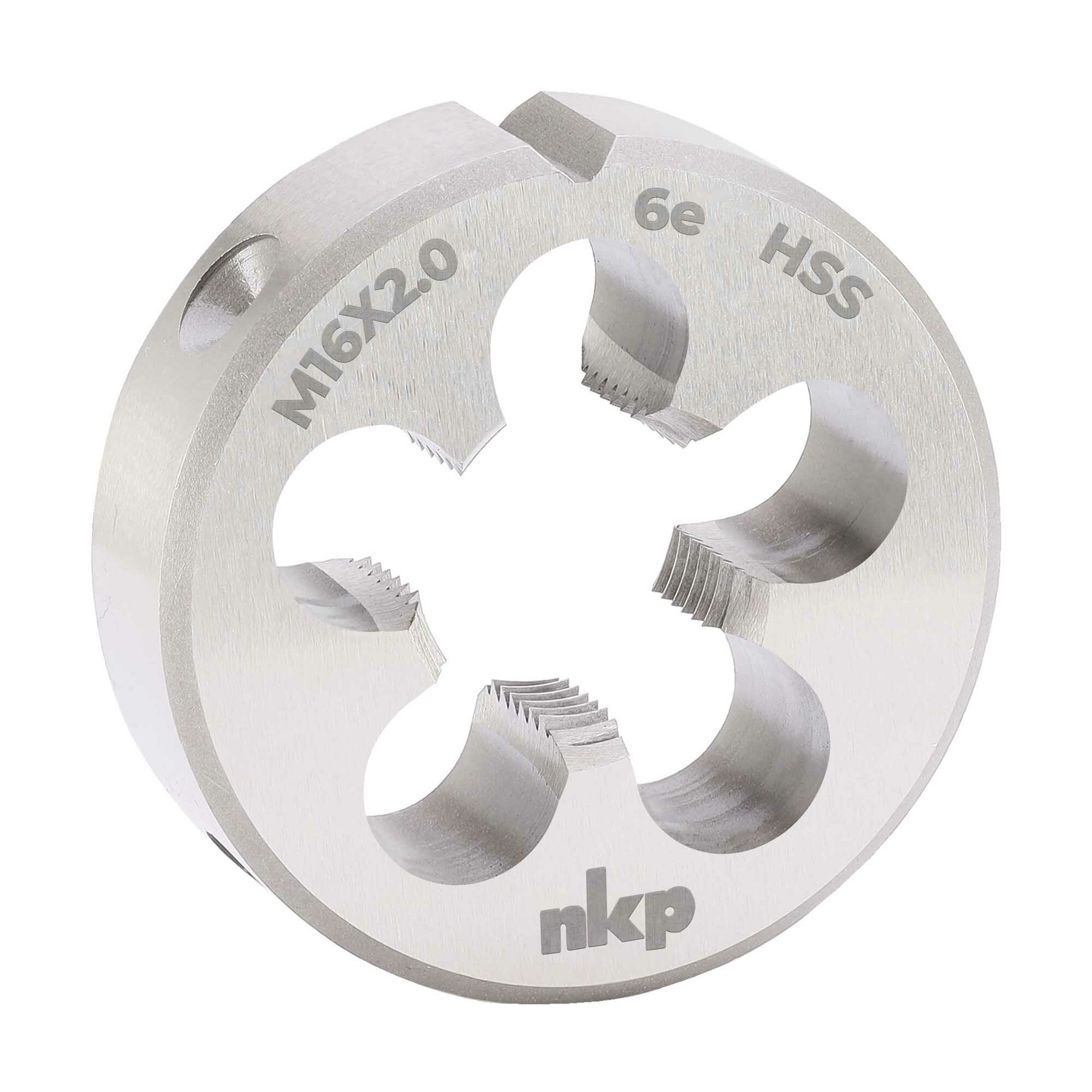 Плашка NKP М16х2,0 DINEN22568 HSS 6e 45х18мм 239160N