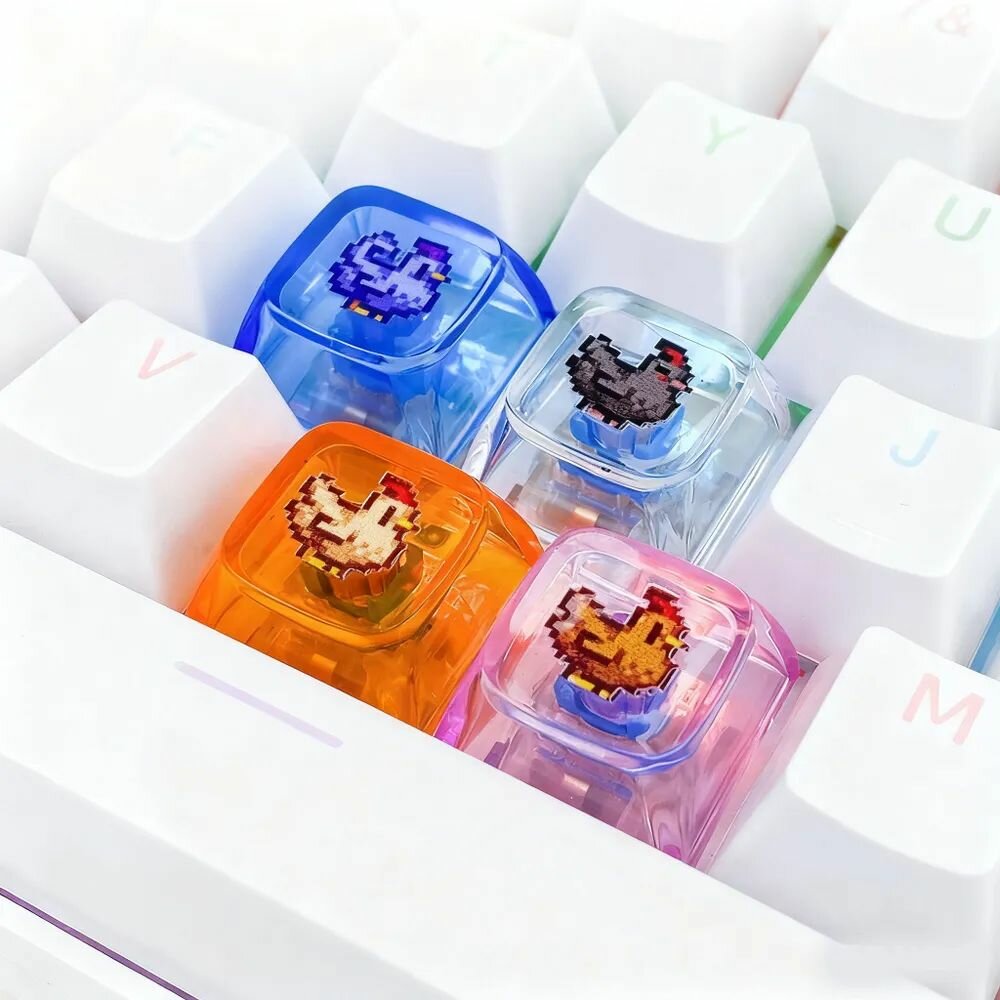 Stardew valley junimo Кейкап для механических клавиатур