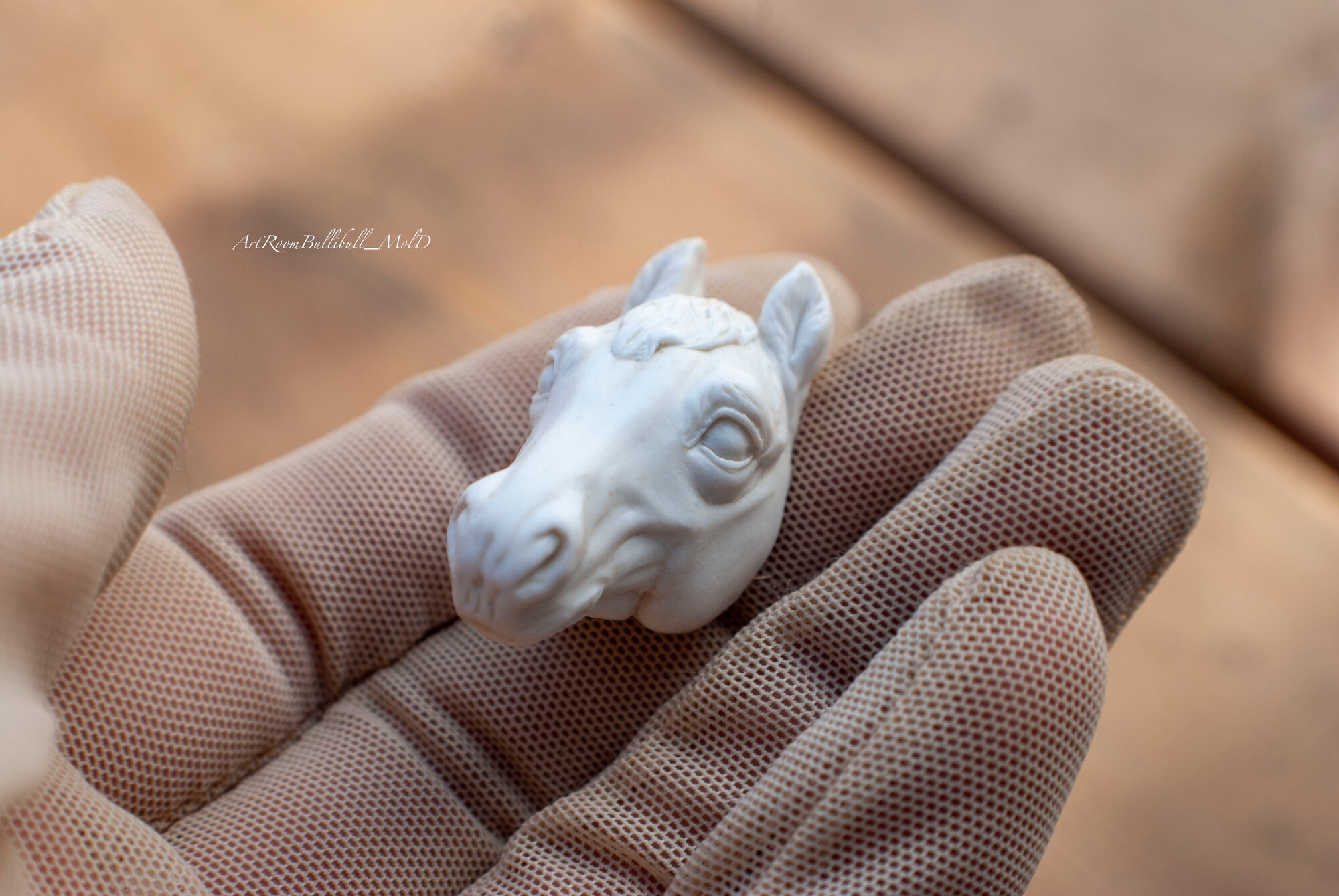 Авторский силиконовый молд Лошадка (мини) — форма для эпоксидной смолы, гипса и мыла, полимерной глины