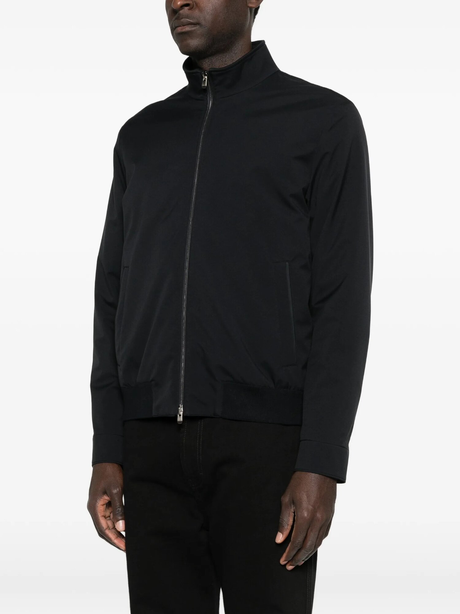 Куртка Agnona Zip jacket, размер 54, blue — фото 1