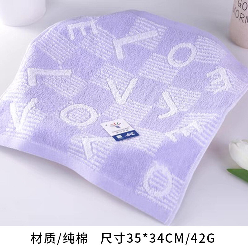 Маленькое полотенце из чистого хлопка для мытья лица, бытовое 2025, новое хлопковое маленькое квадратное полотенце,
