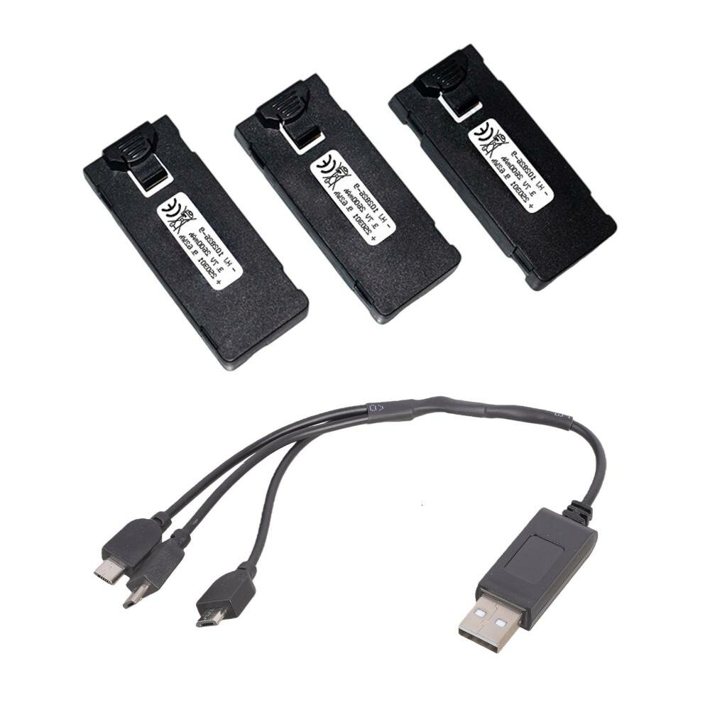 Аккумулятор 2600 мА·ч 3,7 В для E88/E99/E525, С зарядным кабелем