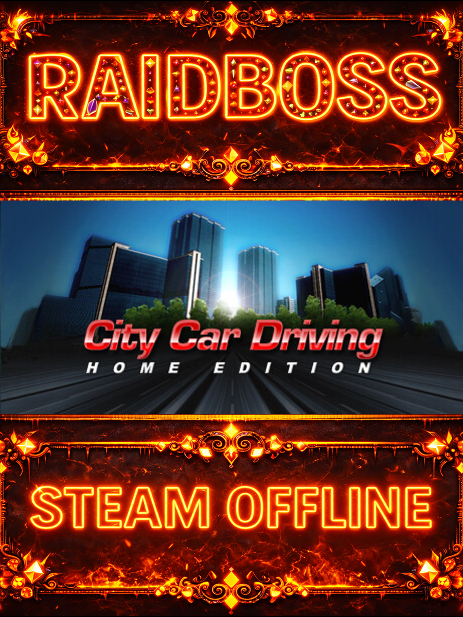 CITY CAR DRIVING игра на аккаунте для ПК с OFF активацией для Steam (PC) РФ + СНГ