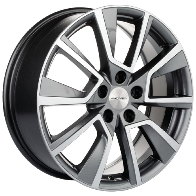 Диск колесный Khomen Wheels KHW1802 (Coolray) 7,0x18 5x114,3 Dia54.1 ET50 цвет Gray-FP