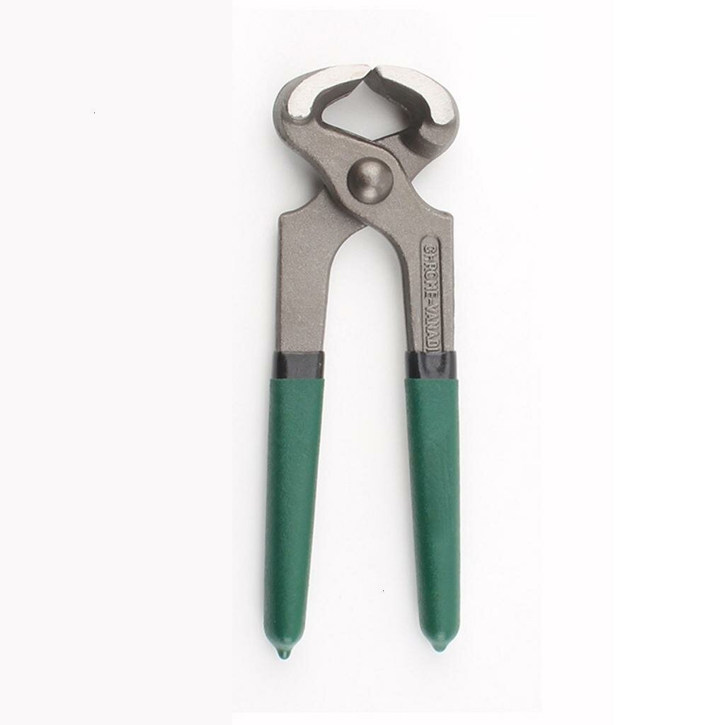 Клещами клещи, клещ, новогодние украшения, Щелкунчик для вытягивания гвоздей-зеленая ручка-8 дюймов