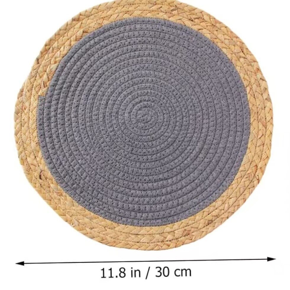 Скандинавский стиль подставка для стола, термоизоляционная подставка, декор для стола в западном ресторане, домашняя антиожоговая подставка, круглая подставка для тарелки, кастрюли и миски