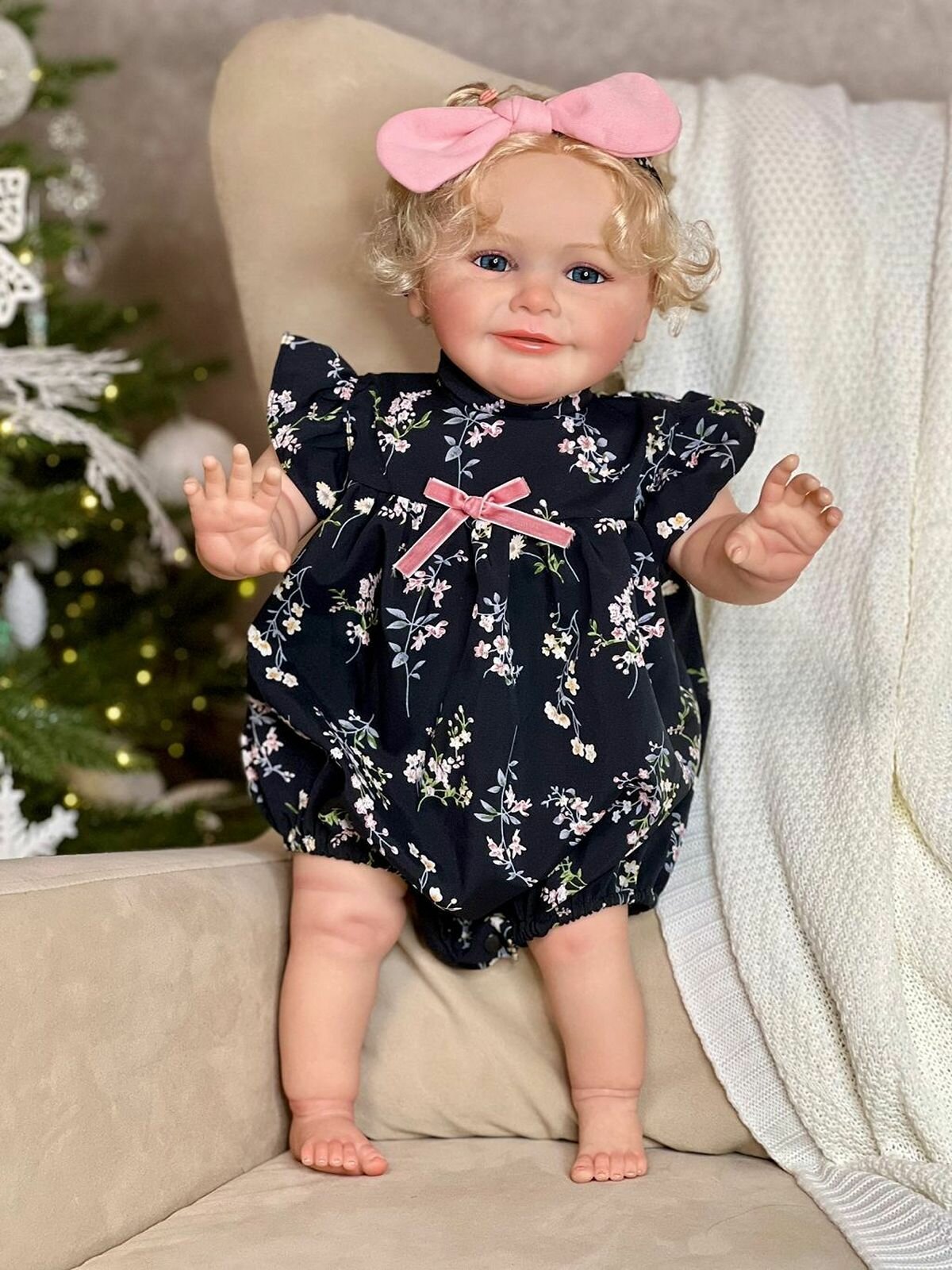 Кукла Реборн мягконабивная 60 см