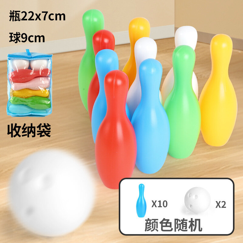 Детские развивающие игрушки для боулинга можно использовать как в помещении, так и в помещении Средний размер: 10
