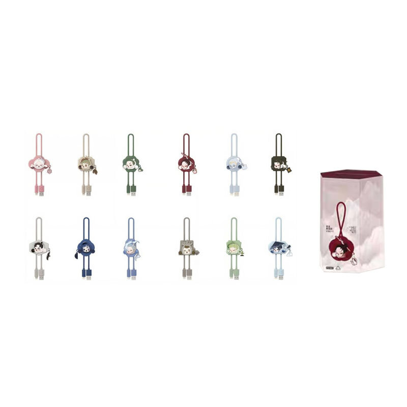 POP MART SKULLPANDA Ink Plum Blossoms Courtyard Cable Mystery Box, OneSize EU, Single Mystery Box (Random Pick)