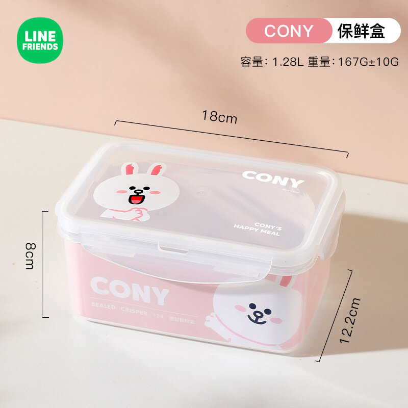 Пластиковый контейнер для хранения продуктов с крышкой для холодильника, ланч-бокс, контейнер для еды, герметичный бенто-бокс