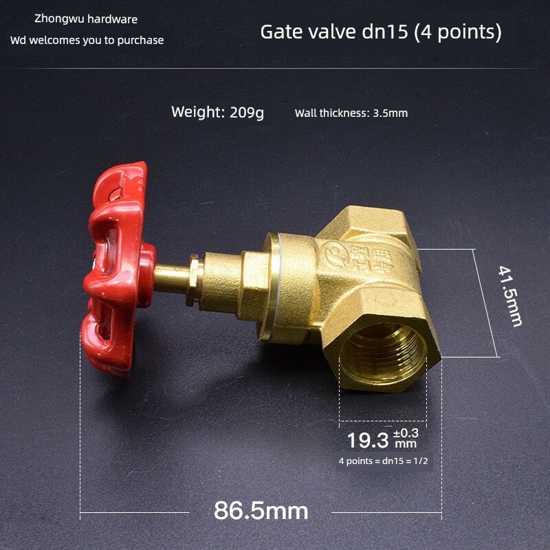 DN20/15/32/4 точки 6 точек 1/ 2inch толстый латунный затвор с резьбой, переключатель водопроводной воды с резьбой,