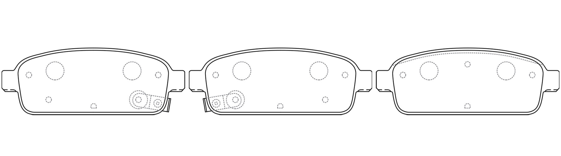 Тормозные колодки задние NiBK PN0392 для а/м CHEVROLET CRUZE 09-, ORLANDO 11-, OPEL ASTRA J 10-