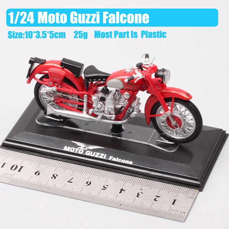 Модель мотоцикла Moto Guzzi Falcone 1/24, цвет Falcone