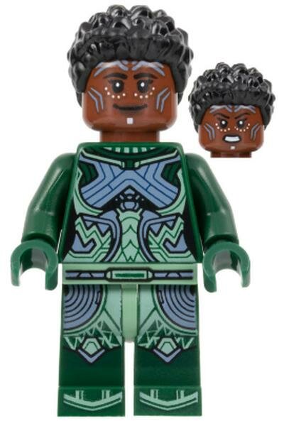 Минифигурка Lego sh844 Nakia - Dark Green Suit