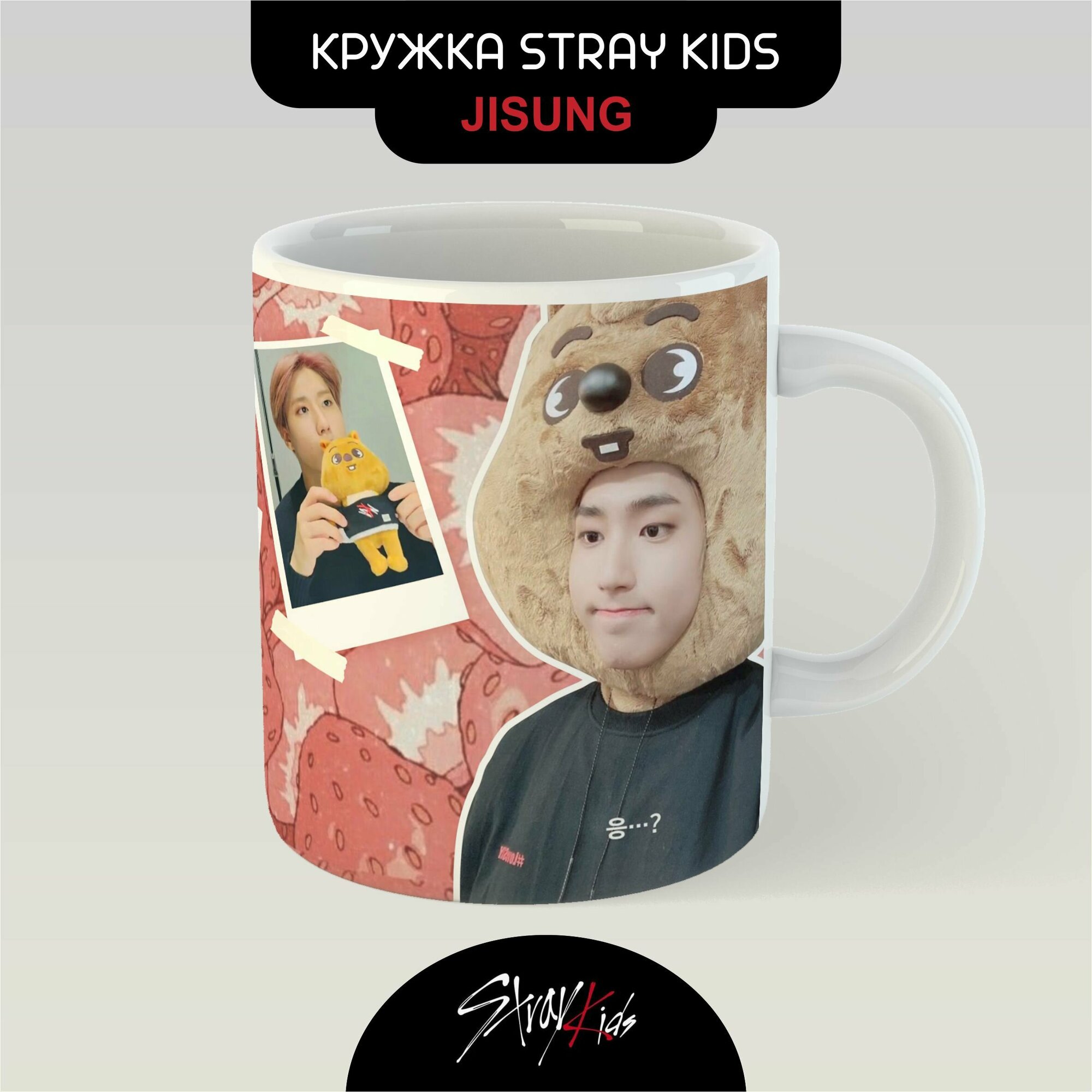 Кружка Стрей Кидс К-ПОП Stray Kids Хан Джисон