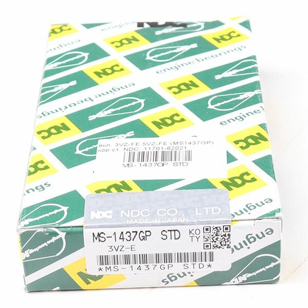 Вкладыши коренные (стандарт) TOYOTA 11701-62021 3VZ-FE; 5VZ-FE MS1437GP NDC
