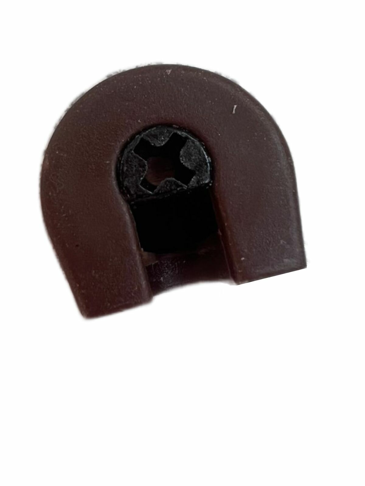 Эксцентрик усиленный пластиковый D 20 мм коричневый, комплект 30 шт.