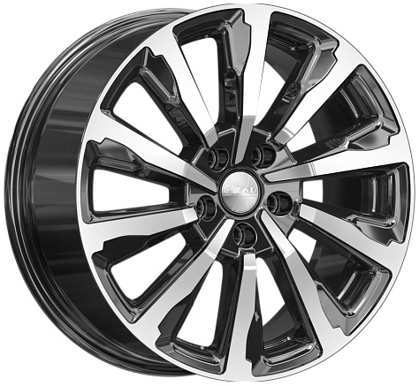 Диски легковые литые 8.0*18 5*108 et45 h63.35 SKAD Астер Алмаз(цвет)