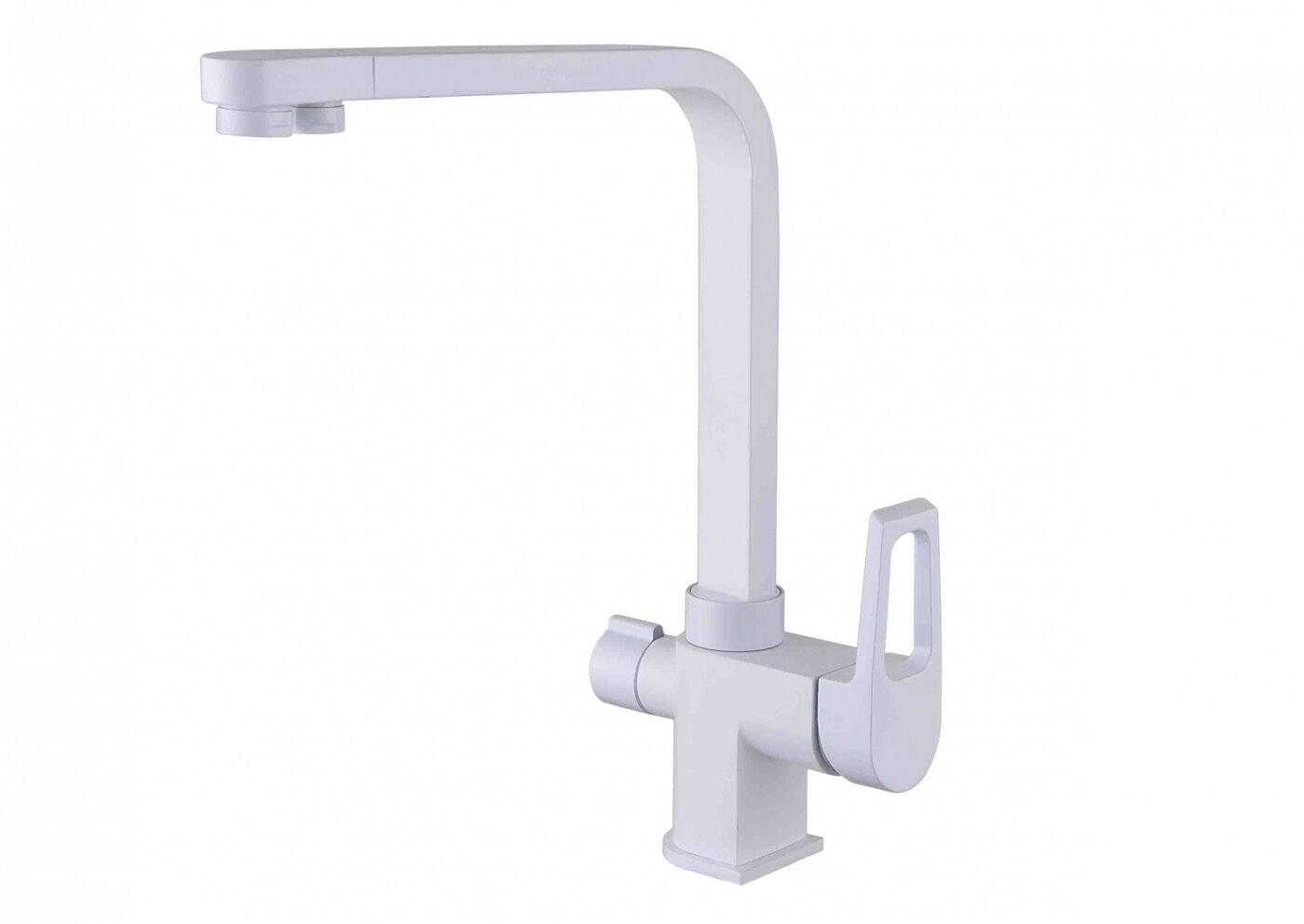 Смеситель для кухни под фильтр ZorG Sanitary ZR 334 YF-WHITE
