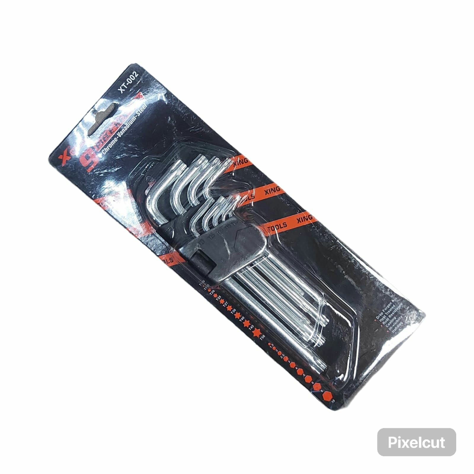 Набор имбусовых ключей TORX 9 предметов