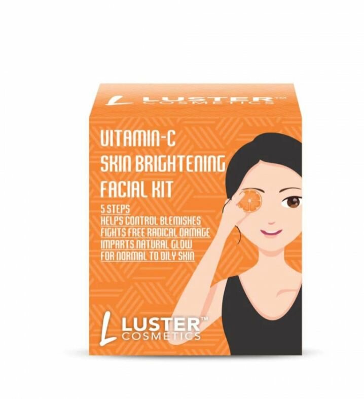 Luster Набор средств для гигиены Vitamin C Facial Kit, 45 г