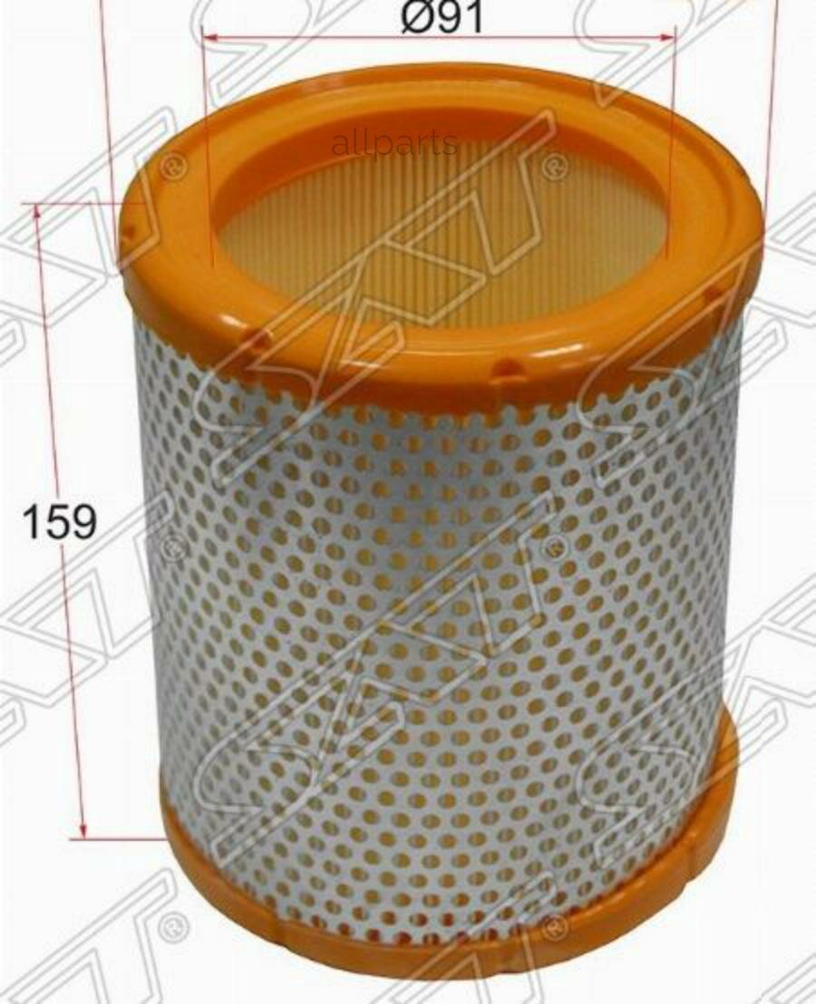 SAT ST-1444. E5 Фильтр воздушный Citroen Berlingo 96-12 / Saxo 96-04