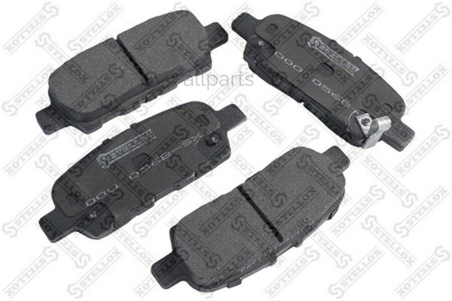 STELLOX 000056BSX Колодки зад. с антискрип. пл. Nissan Maxima 3.5 08>