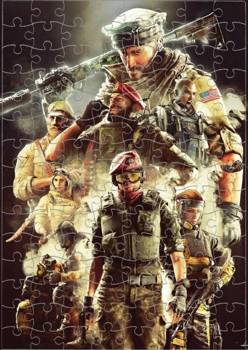 Пазл Tom Clancy s Rainbow Six, Том Клэнси с Реинбоу Сикс №5