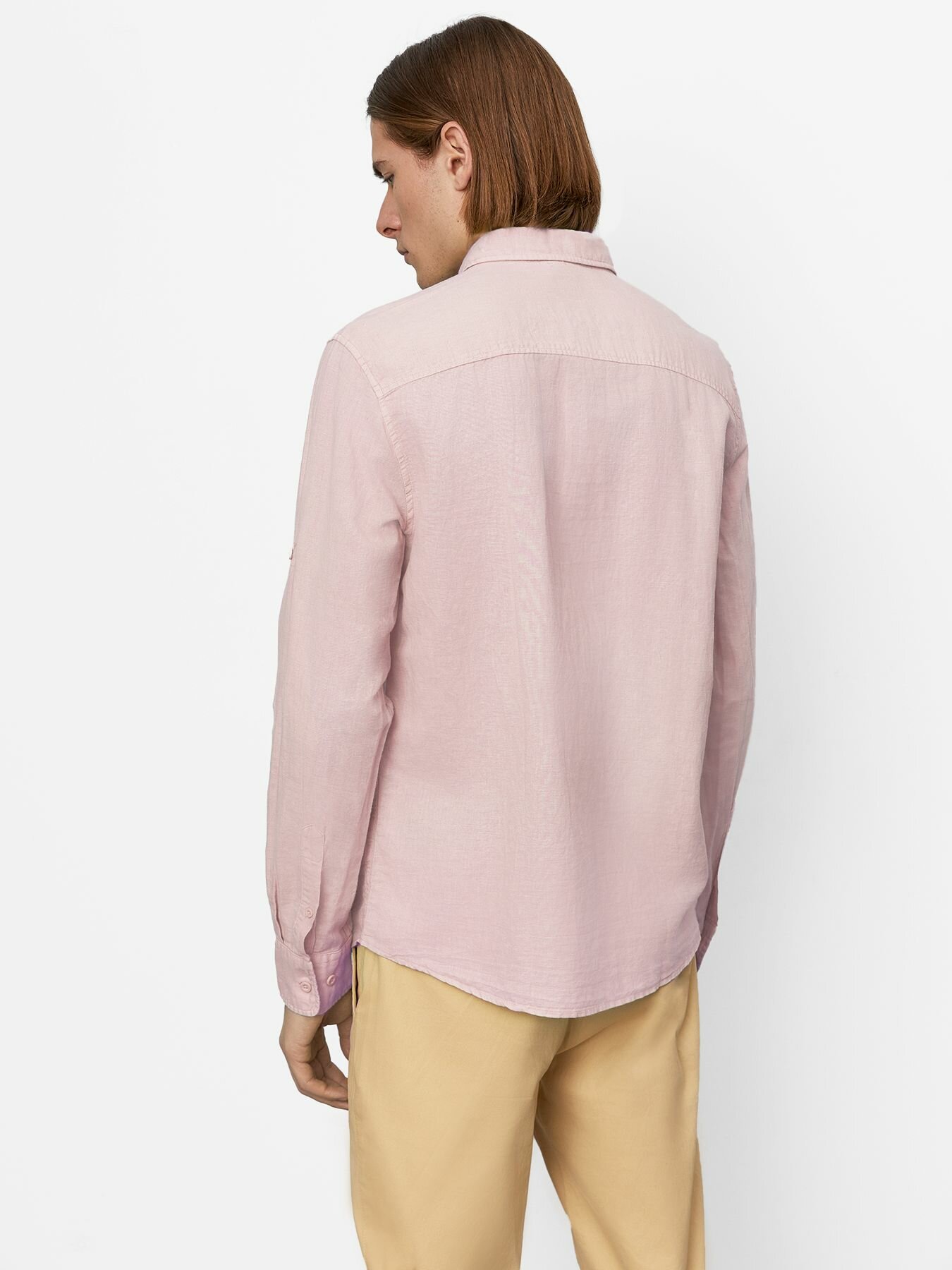 Рубашка JUST CLOTHES, размер 52, розовый — фото 1