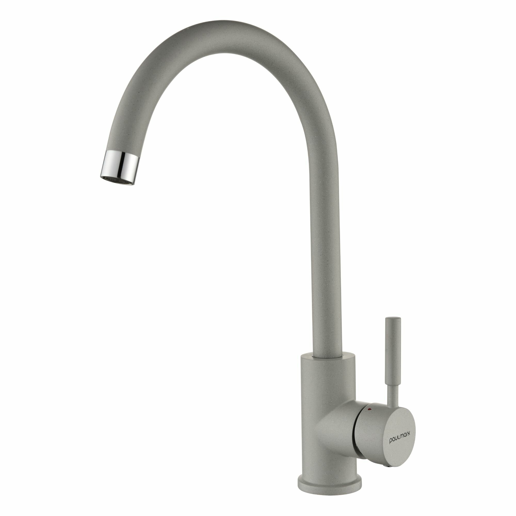 Смеситель для кухни Paulmark HOLSTEIN серый дым, Ho212063-GRS